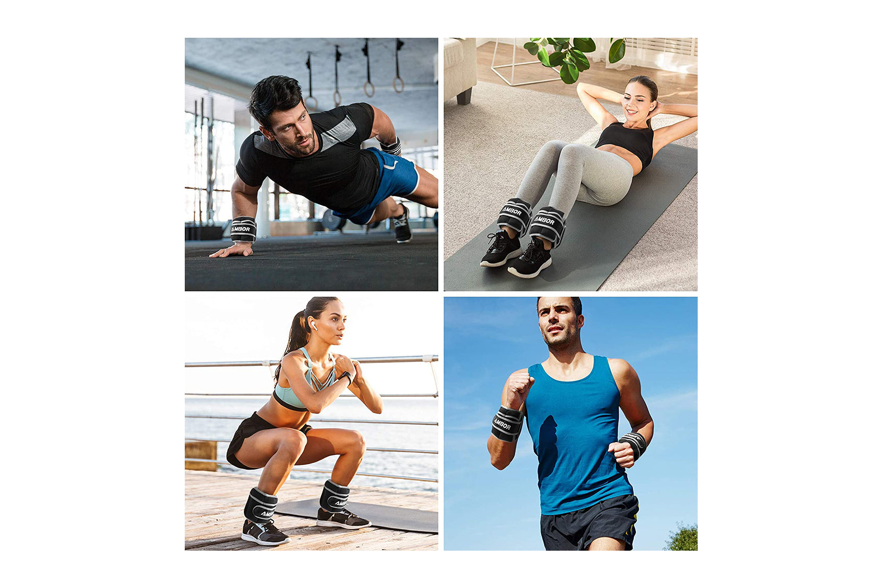 Full-body workout with ankle weights – Xn8 Sports